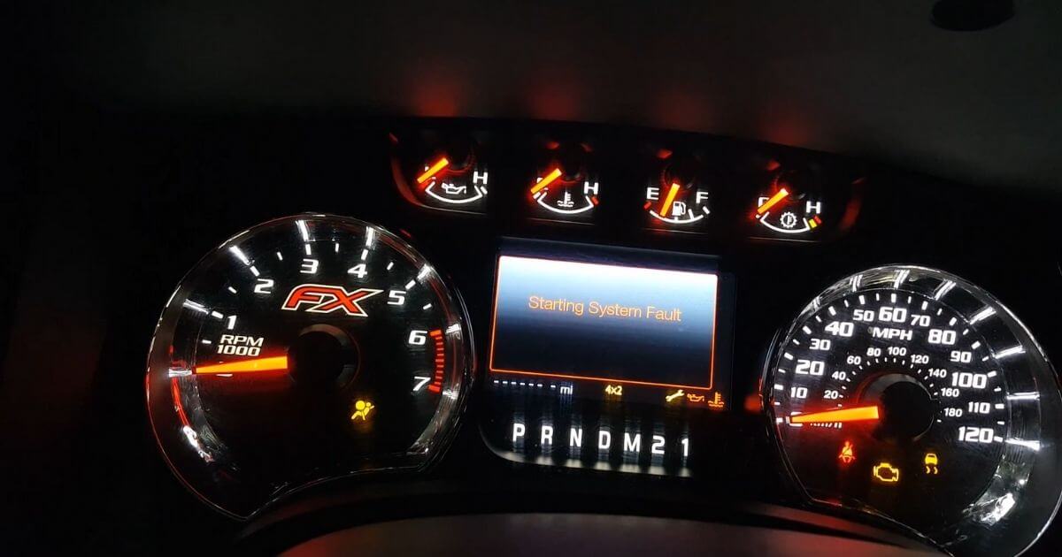 Ford F150 Starting System Fault Fixed Heres How Autosolutions Domain 3486